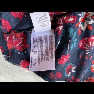 William Rast | Tops | William Rast Ramsey Choker Peasant Blouse Floral ...